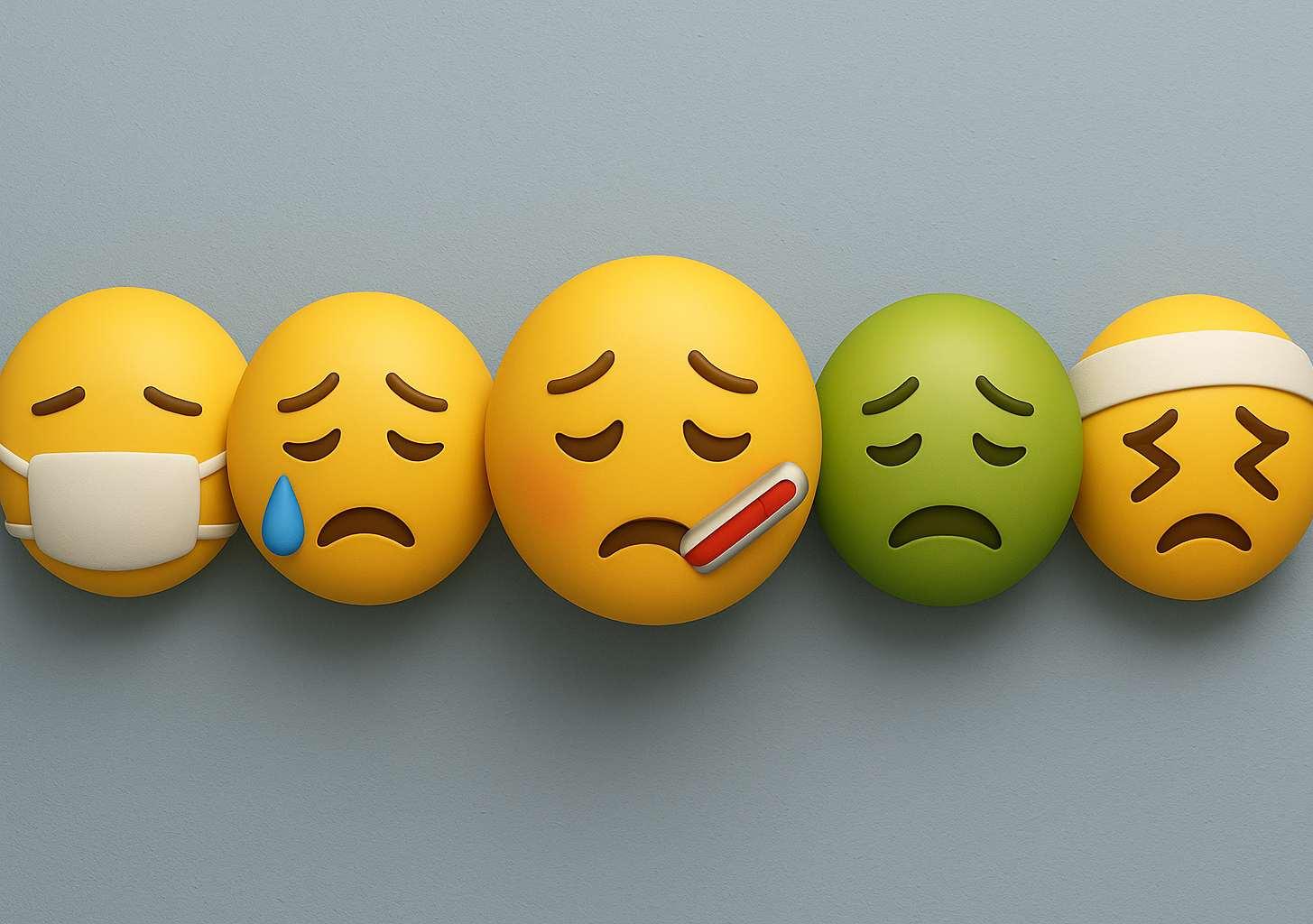 Sick Emoji: How We Express Illness and Exhaustion Through Symbols